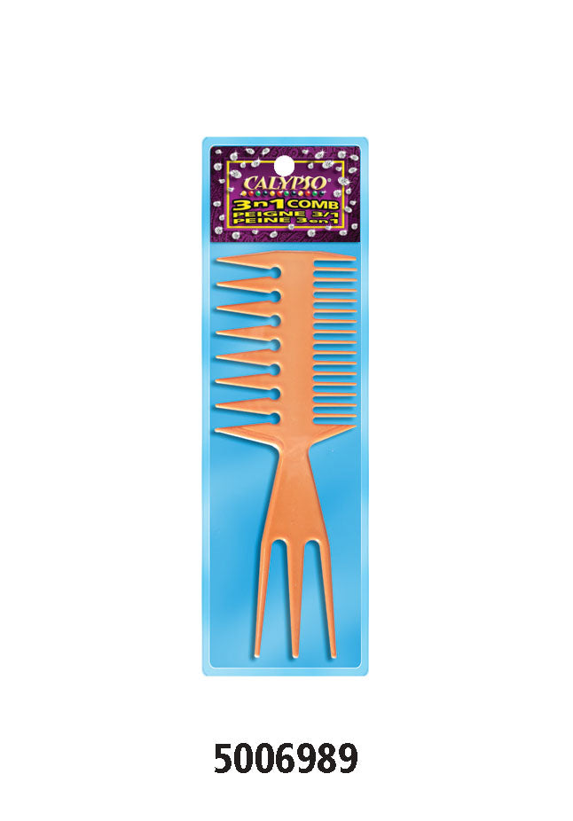 ACC Calypso 1pc 3-in-1 Comb (6 pack) – Hargell Distribution